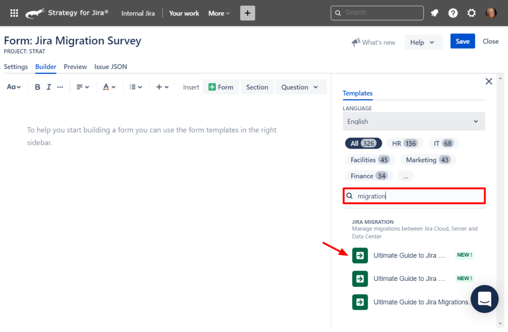 Track Your Jira Migration in Jira - Strategy for Jira®