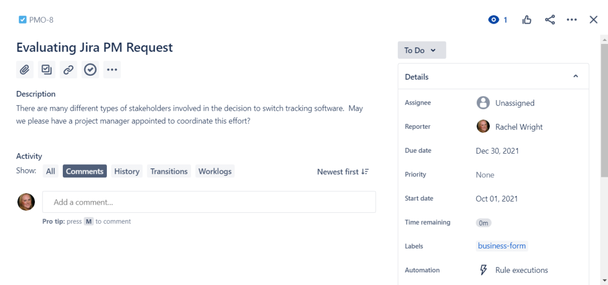 Choosing the right Jira project type - Strategy for Jira®