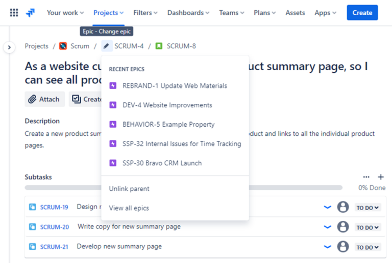 Adding Issues to Epics - Strategy for Jira®